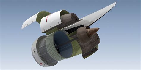 Cfm Leap 1c Jet Engine精简版 3d模型 120 3ds Dwg Dxf Fbx Max Obj