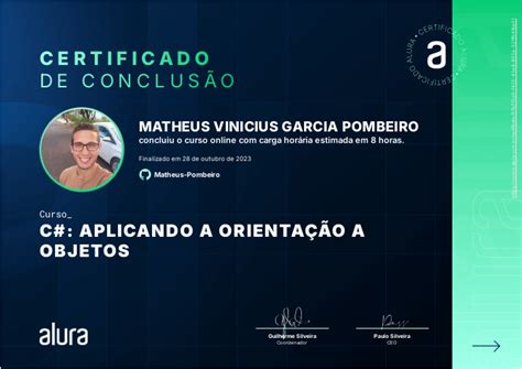 finished c course with oop solutions matheus pombeiro posted on the topic linkedin