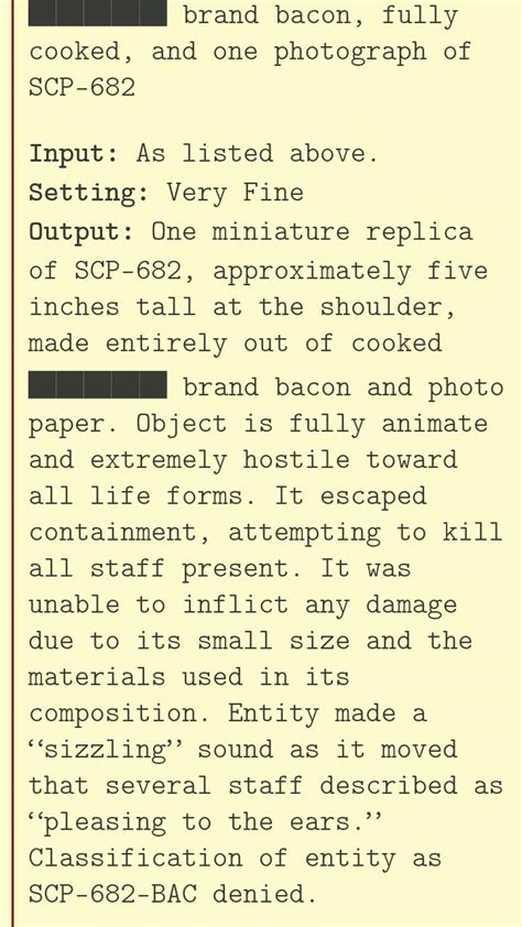 The 914 Test Logs Are Strange Scp