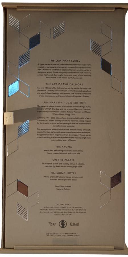 Dalmore 15 Year Old Ratings And Reviews Whiskybase