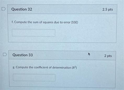 Solved C Compute The Least Squares Estimate Of The Slope Chegg