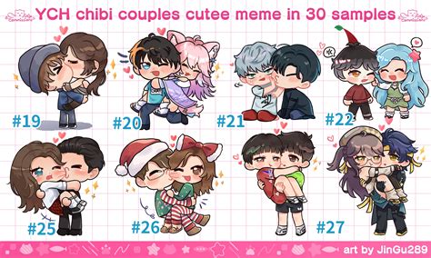 Anime Chibi Couples Drawing