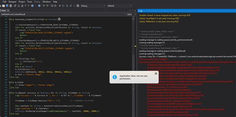 open failed eacces permission denied b4x programming forum