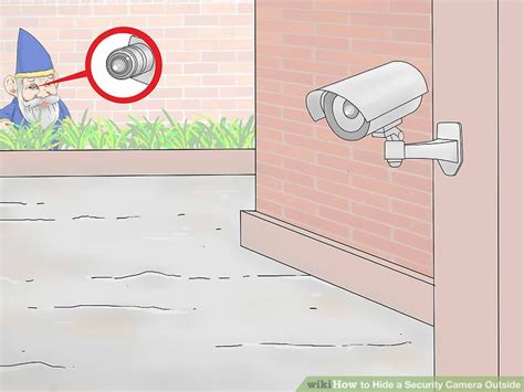 How To Hide A Security Camera Outside Steps With Pictures