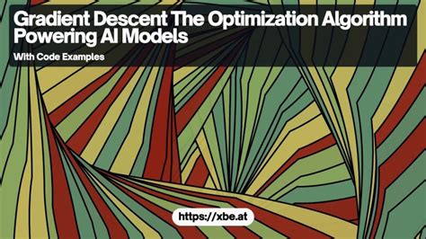 Giuseppe Canale Cissp On Linkedin Gradient Descent The Optimization Algorithm For Minimizing