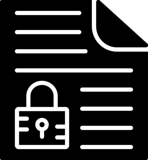 File Glyph Icon Design 48360830 Vector Art At Vecteezy