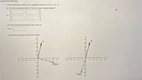 Solved T is the clockwise rotation θ is negative of Chegg