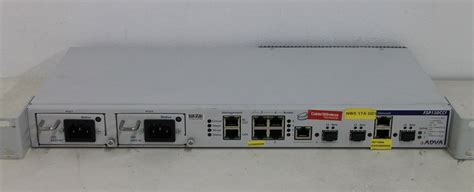 Adva Fsp150ccf 825 Network Rackmount Sfp Ethernet Carrier Extension Switch Ebay