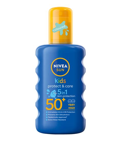 Nivea Sun Детски цветен слънцезащитен спрей Spf50
