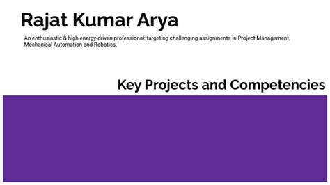 Rajat Kumar Arya Key Highlightspdf