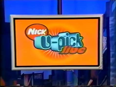 U Pick Live April 28 2003 Nickstory Wiki Fandom
