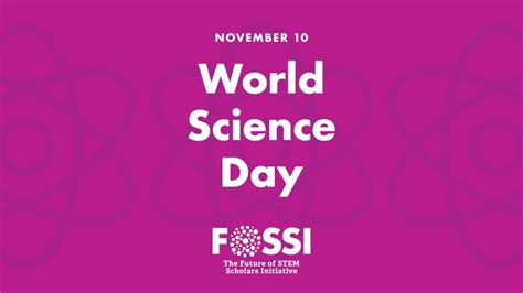 Future Of Stem Scholars Initiative Fossi On Linkedin Worldscienceday Fossi Hbcus Stem