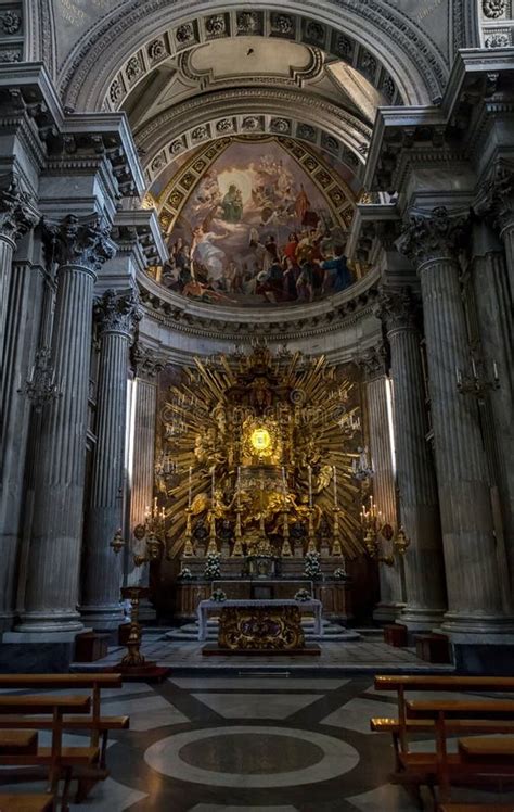 Church Of Santa Maria In Portico In Campitelli In Rome Italy Stock