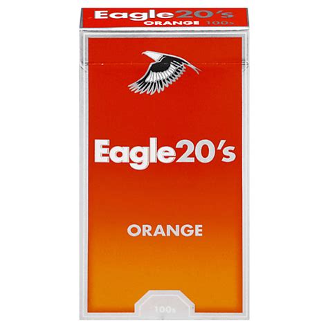 Eagle 20s Cigarettes Class A Orange 100s 20 Ea Tobacco Price Cutter