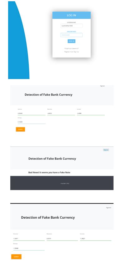 Detection Of Fake Currency Using Knn Algorithm