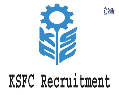 Ksfc Recruitment 2023 Apply 41 Deputy Manager Post