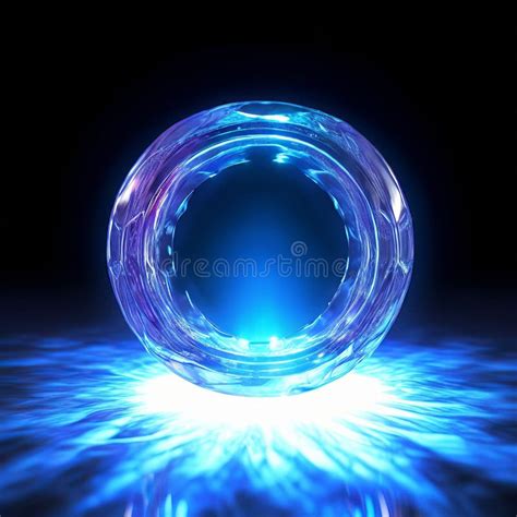 Glowing Shadow A Shadow Effect Combined With A Glowing Or Lmino Stock Illustration