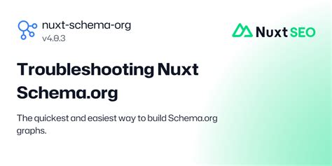 Troubleshooting Nuxt · Nuxt · Nuxt Seo