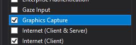 Screen Capture UWP Applications Microsoft Learn