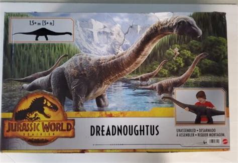 Mattel Jurassic World Dominion Dreadnoughtus 5 Long Dinosaur 4617067448