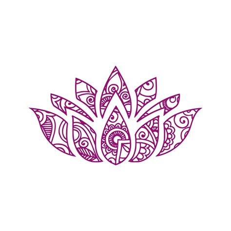Lotus Mandala Svg Flower Svg Lotus Svg Lotus Shape Svg M Inspire