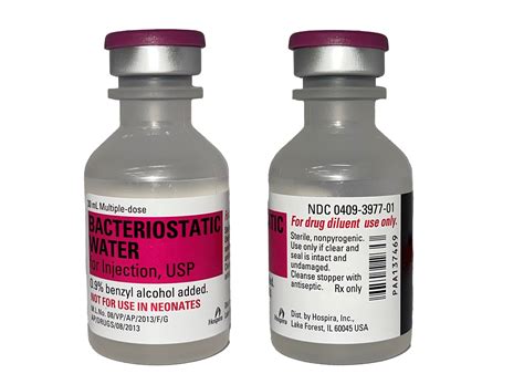 Diluent Bacteriostatic Water For Inj Mdv 30 Ml 25 Bx