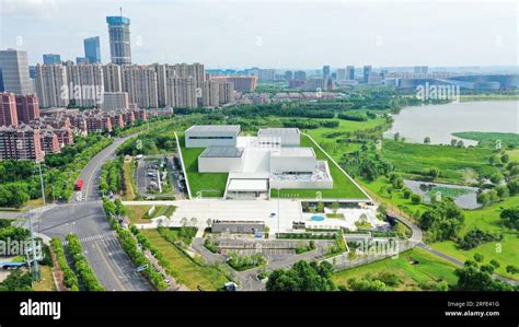 Aerial Photo Shows The New Hefei Science And Technology Museum In Hefei City East Chinas Anhui