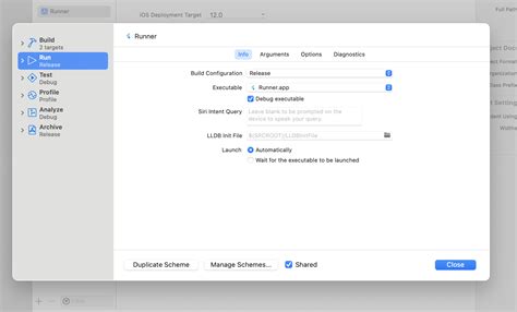 Flutter Ios Release Build