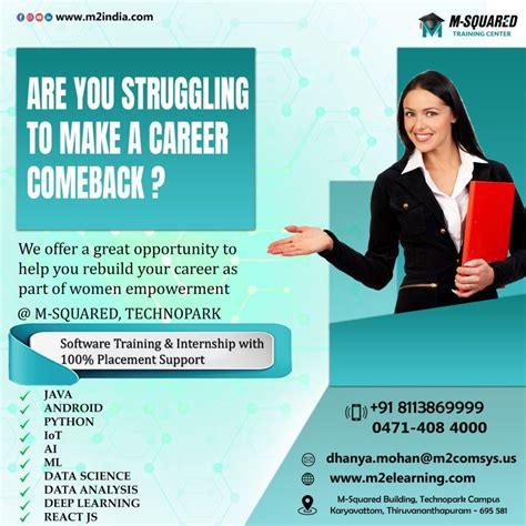 m squared training and development center on linkedin software