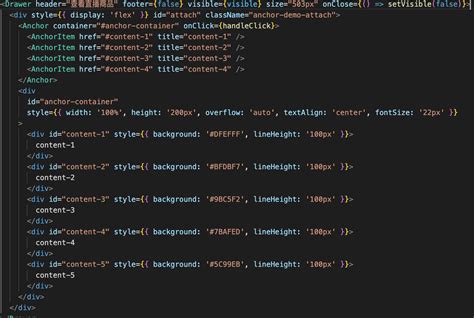 [anchor锚点] 初次进入无法定位第一个tab，点击tab报错 · Issue 1975 · Tencent Tdesign React · Github