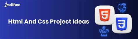 10 Best Html And Css Project Ideas For Beginners Build Web