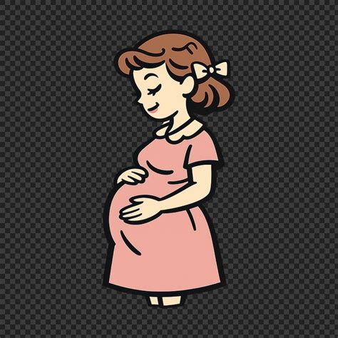 Pregnant Woman Cartoon Images Free Photos Png Stickers Wallpapers