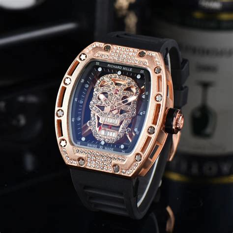 Richard Mille Часы наручные Кварцевые - купить с доставкой по выгодным ...