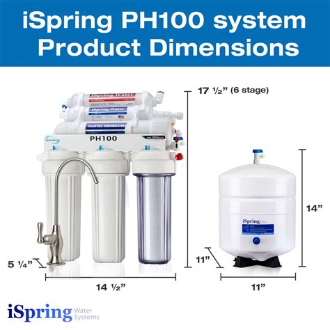 Ispring Stage Reverse Osmosis System W Alkaline Remineralization National Plumbing