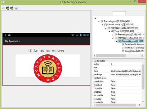 Mcatutorials Android UI Testing