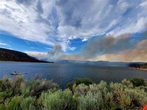 Wildfire Near Flaming Gorge Grows To 100 Acres Kslnewsradio