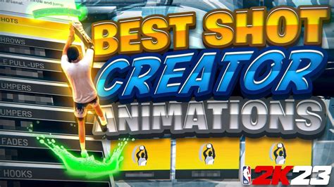 Best Shot Creator Animations In Nba 2k23 Fade Dribble Pull Up Hop