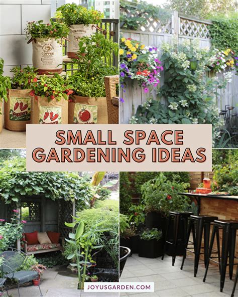Small Space Gardening Ideas Tips For Small Garden Spaces