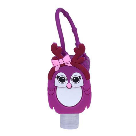 قیمت و خرید ژل ضدعفونی کننده دست آکسیکید مدل جغد شاخ دار آویزدار حجم 29