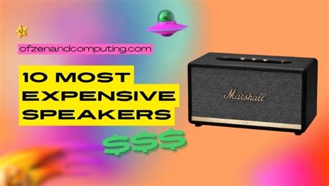 Most Expensive Speakers In September Premium Quality