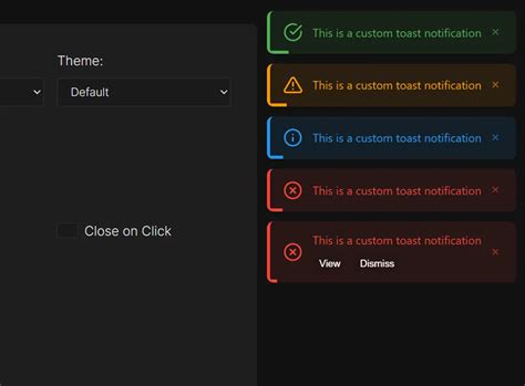 Beautiful Toast Notifications With 40 Themes Butterpopjs Css Script