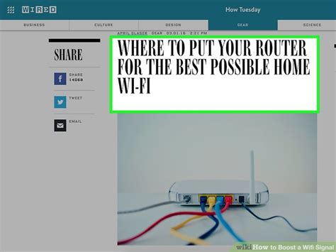 Ways To Boost A Wifi Signal Wikihow