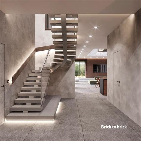 Лестничный марш в частном доме Stairs Home Decor