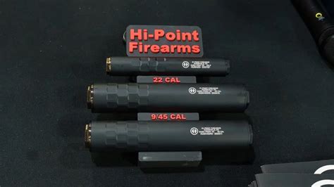 Hi Point Hush Point Multi Caliber Suppressor 7 Inch Flow Through Can