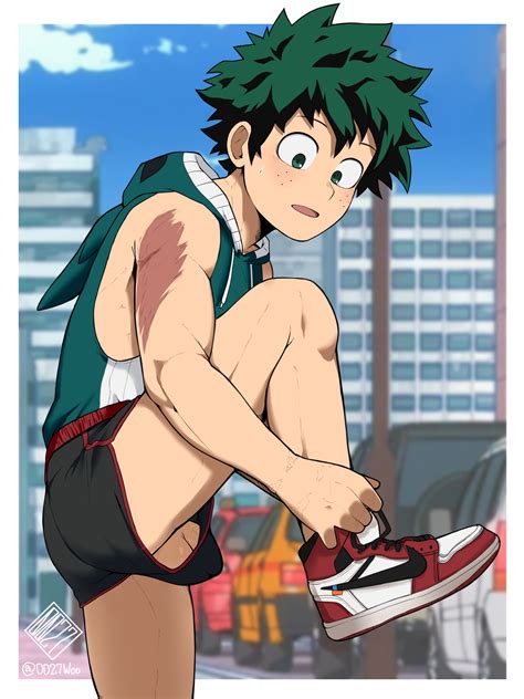 Post Woo Izuku Midoriya My Hero Academia