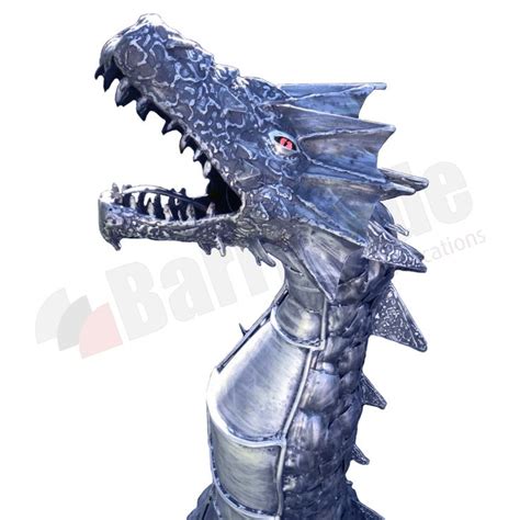 Close Up Of Dragon Chiminea Log Burner This Bespoke Garden Heater Is Exclusive To Barricade
