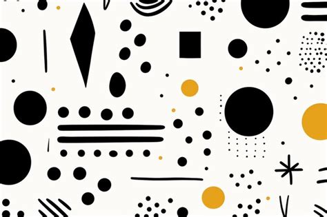 Premium Photo Abstract Seamless Pattern With Geometric Shapes Dots Lines And Spots Vector