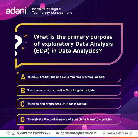 Exploratorydataanalysis Datadetective Edamagic Analyticsadventure Adani Institute Of