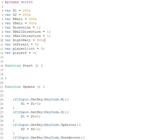 Scripting Ai For 2d Pong Game Unity Engine Unity Discussions