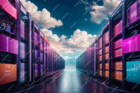 Premium Ai Image Cloud Computing
